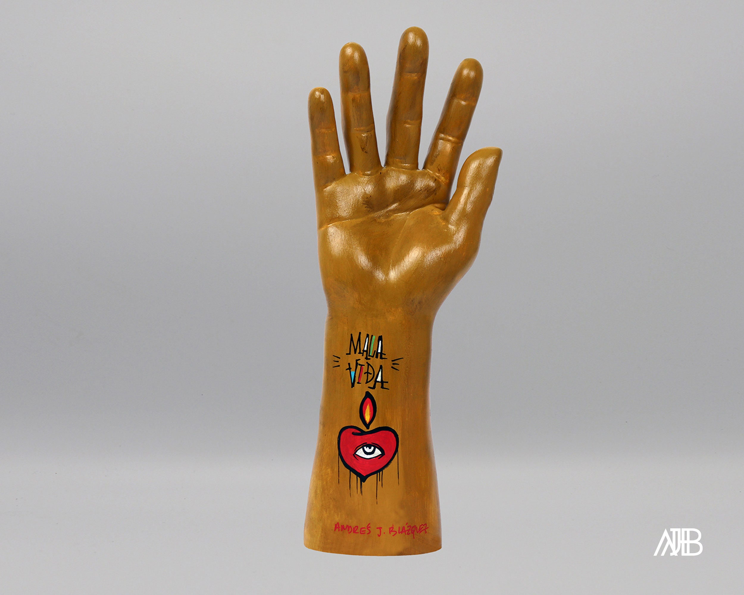 Hand Painted Mannequin Hand, Object Art Decor, Exclusive Decor Home ...