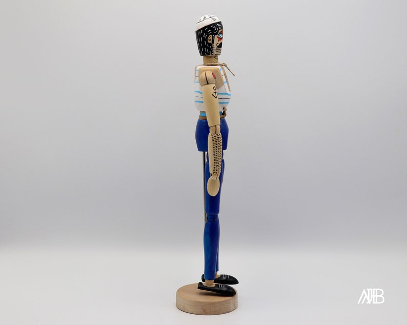 Hand Painted Wood Mannequin, Personalized Gift, Christmas Gift ...