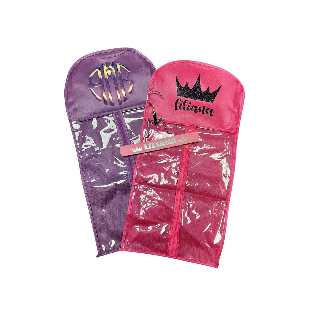 Custom Hair Extension Bag With Hanger Wig Storage Halo Holder Hanging ...