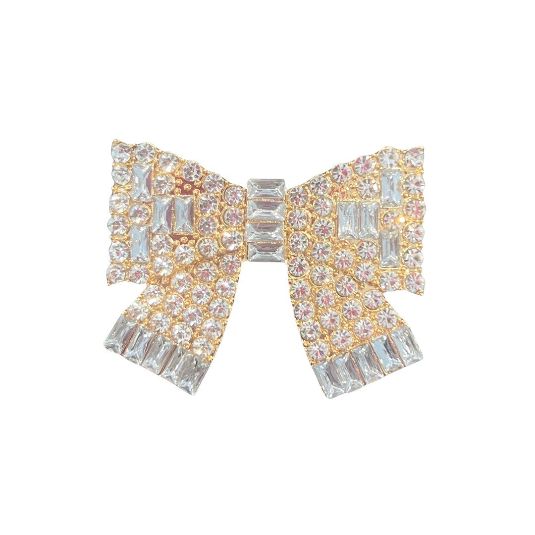 Supreme Gold Bow: Magnet for Pageant Contestant Number Sashes Fashion ...