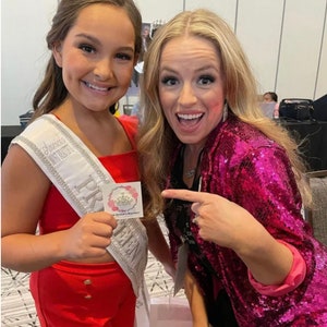 Noble Princess Crown: Pageant Contestant Number Magnet Sashes Fashion ...