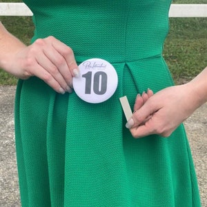 Magnetic Contestant Numbers for Pageants, Contests, Athletic ...