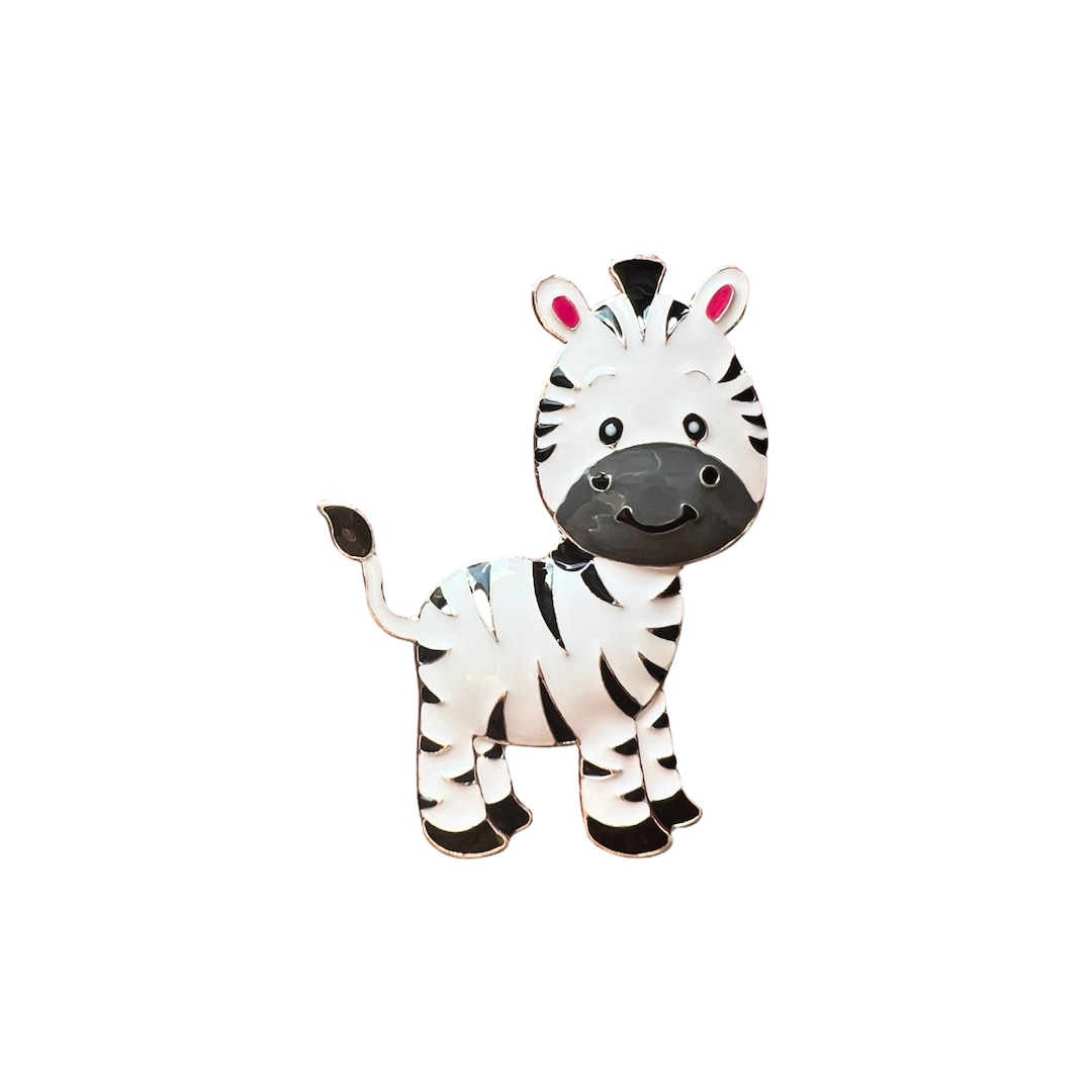 Zebra Magnet for Pageant Contestant Number Sashes Fashion Accessory ...