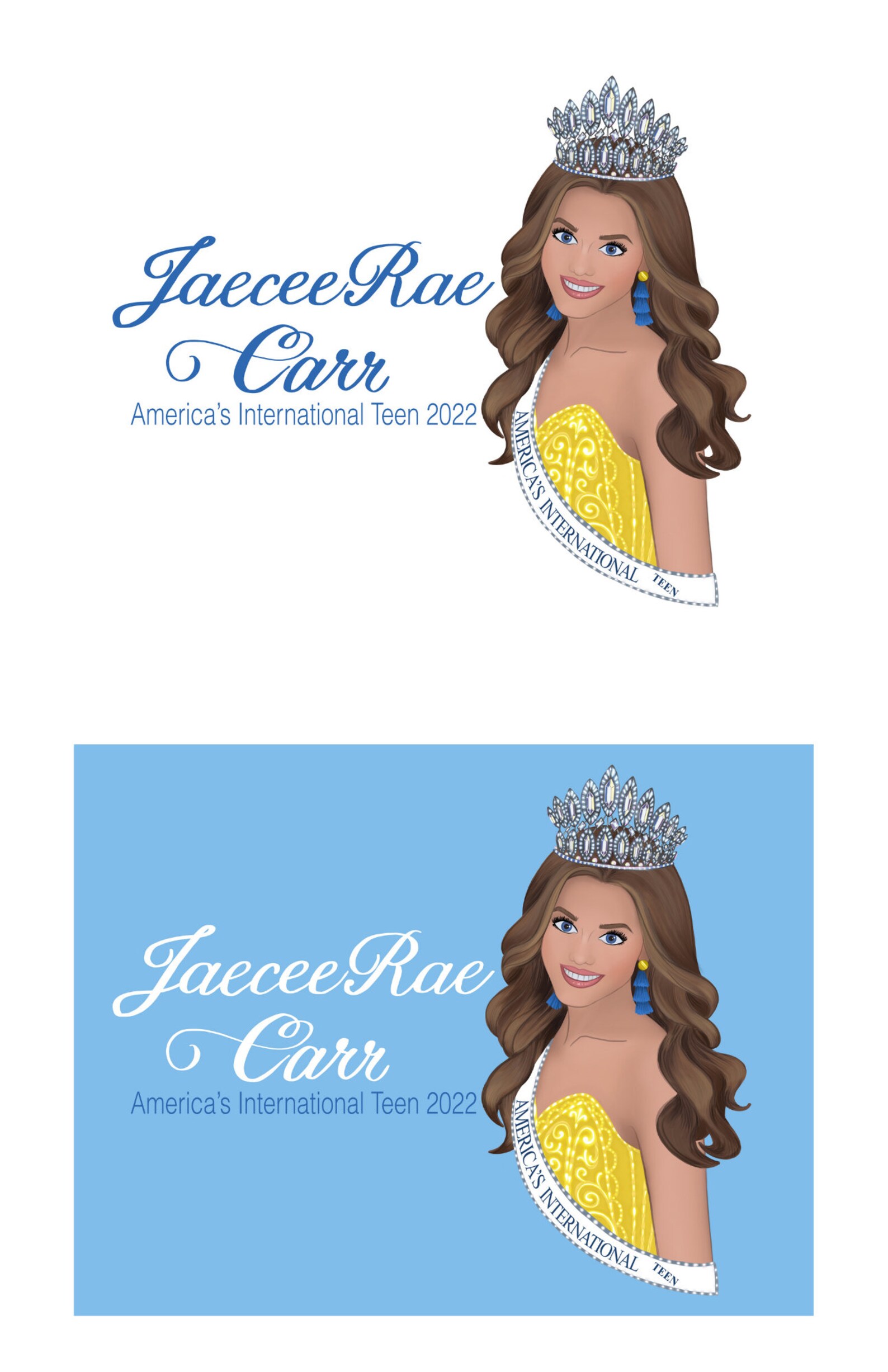 Custom Queen Portrait: Design Illustration Art Canvas Pageant - Etsy