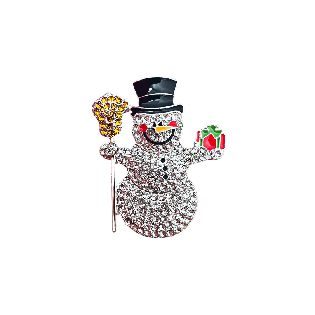 Snowman: Magnet Rhinestone Pageant Contestant Number Magnetic Sashes ...