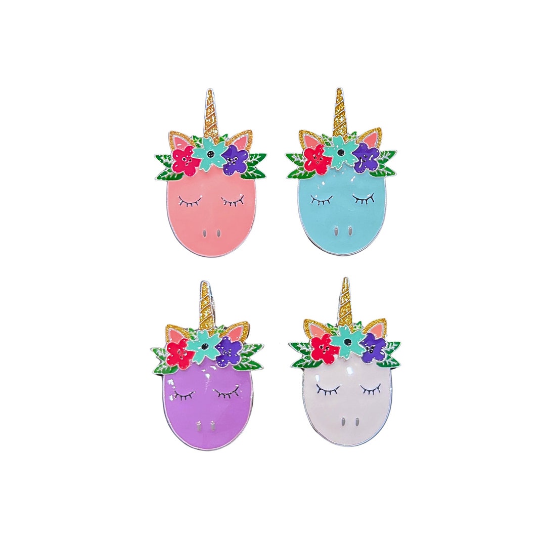 Flower Unicorn Magnet for Pageant Contestant Number Sashes Fashion ...