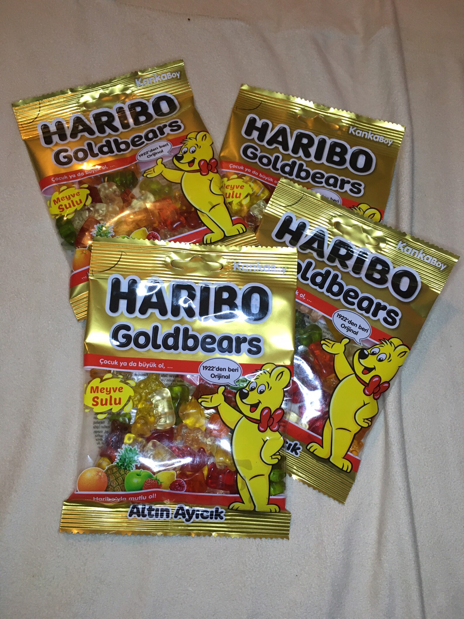Halal Haribo Gold infused Gummy Bears Edible Share Size Snack | Etsy