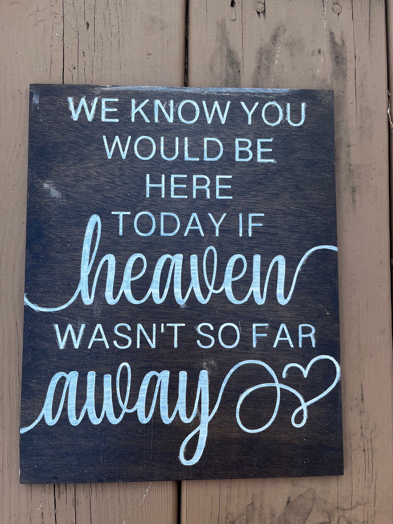 Heaven Wedding Sign - Etsy
