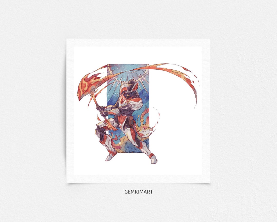 Sunbreaker Titan Printable Art Digital Print Instant Download - Etsy