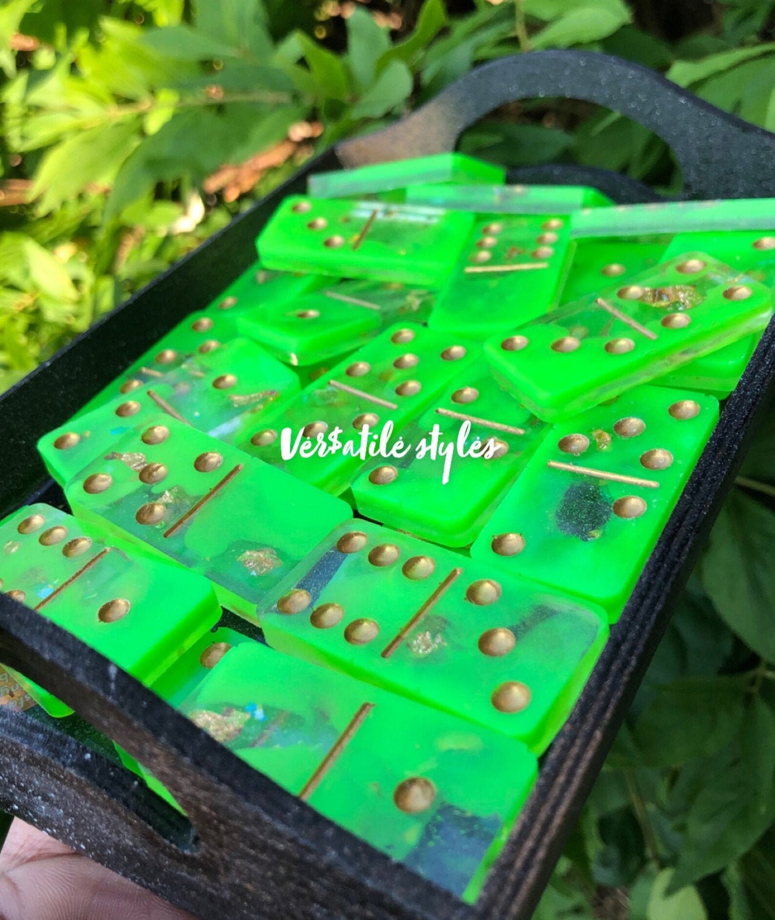 Customizable Resin Domino Set - Etsy