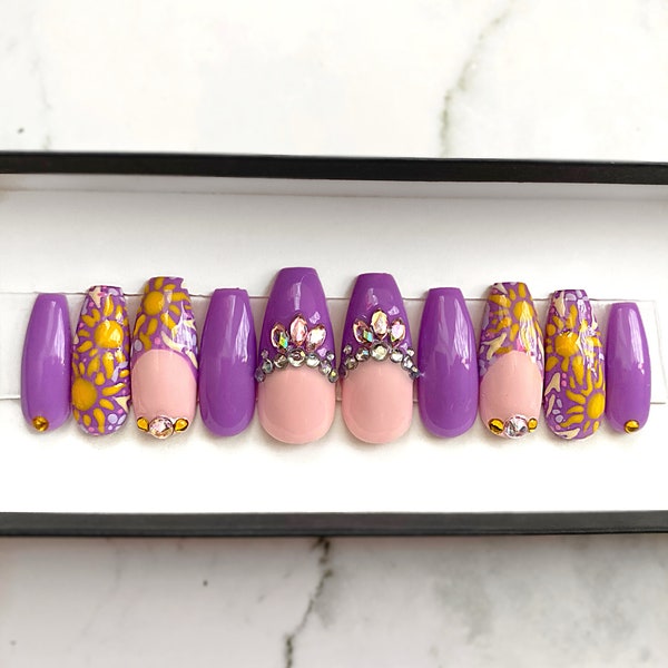 Fake Nails Set - Etsy