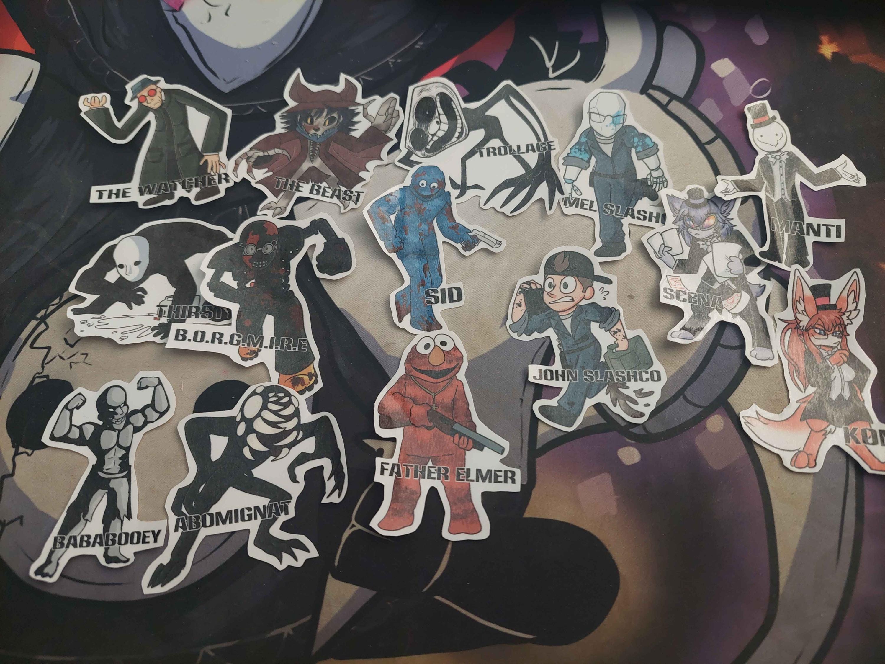 Slashco Stickers!! - Etsy