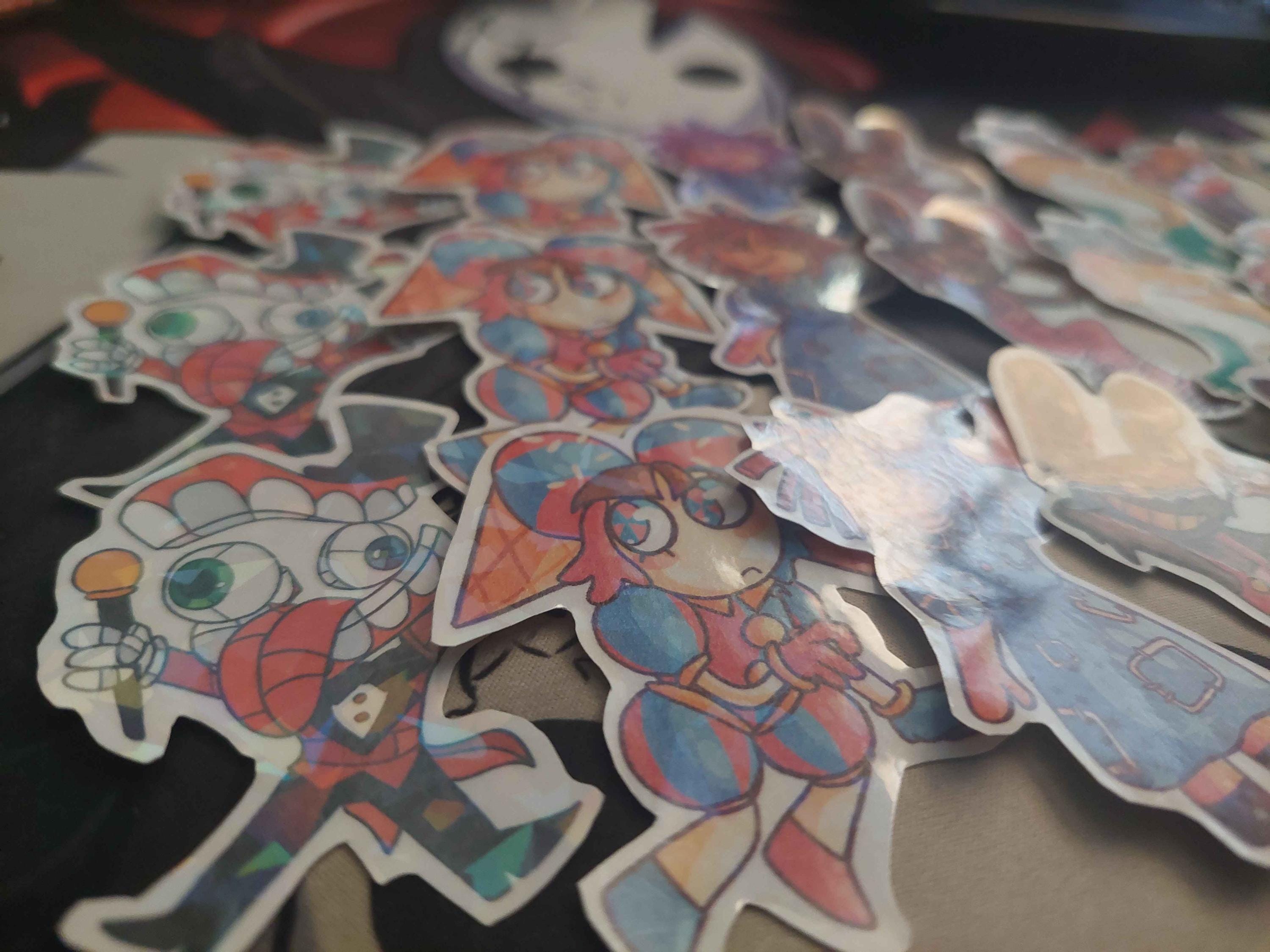 The Amazing Digital Circus Candy Stickers!! - Etsy