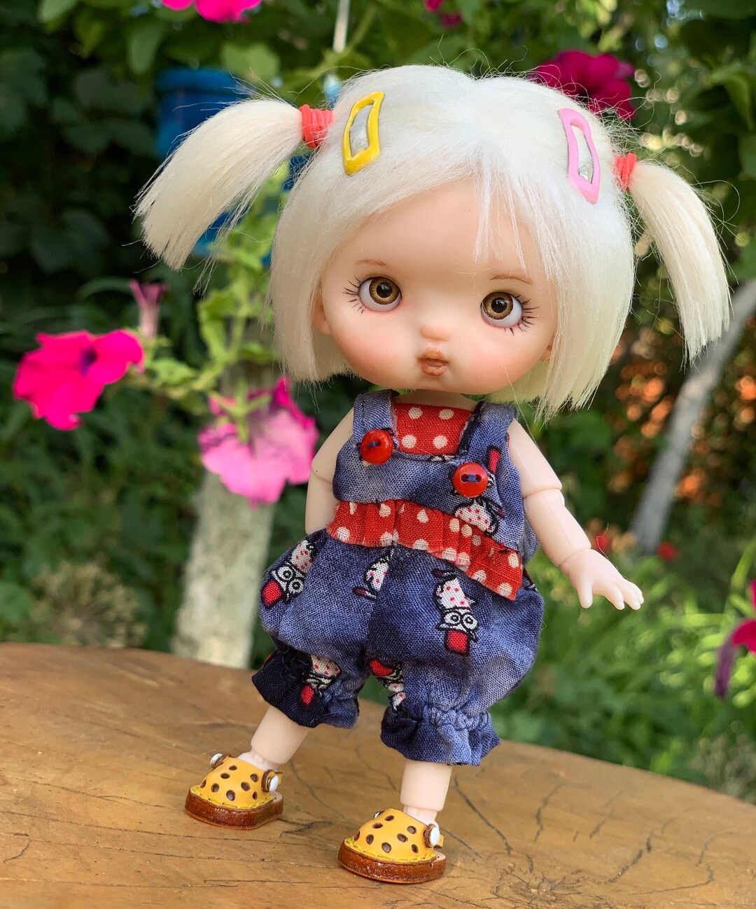 Small Doll With Movable Body | Obitsu BJD Doll - Etsy