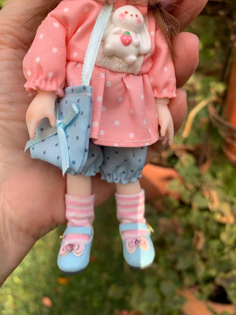 Small Doll With Movable Body Obitsu BJD Doll - Etsy