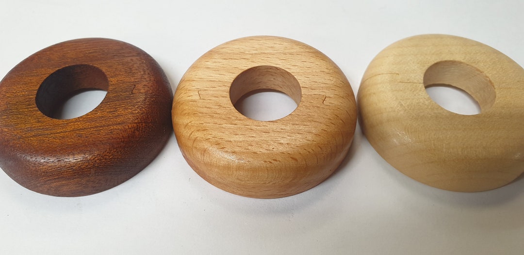 Radiator Pipe Rose Collar Solid Oak Cover 3 Colours Available to Fit ...