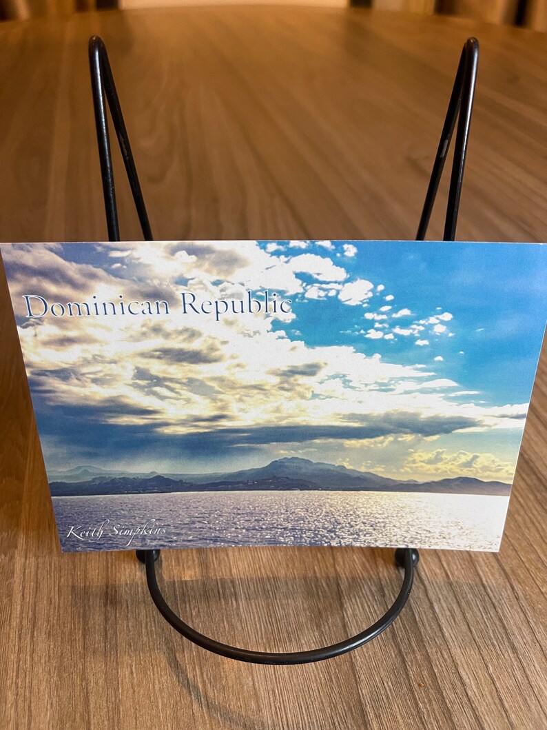 The Dominican Republic Postcard (mountains), Landscape Postcards ...