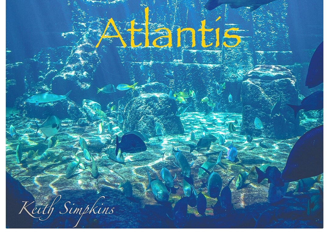 Dreams of Atlantis, Landscape Postcards, Original Art Postcards - Etsy
