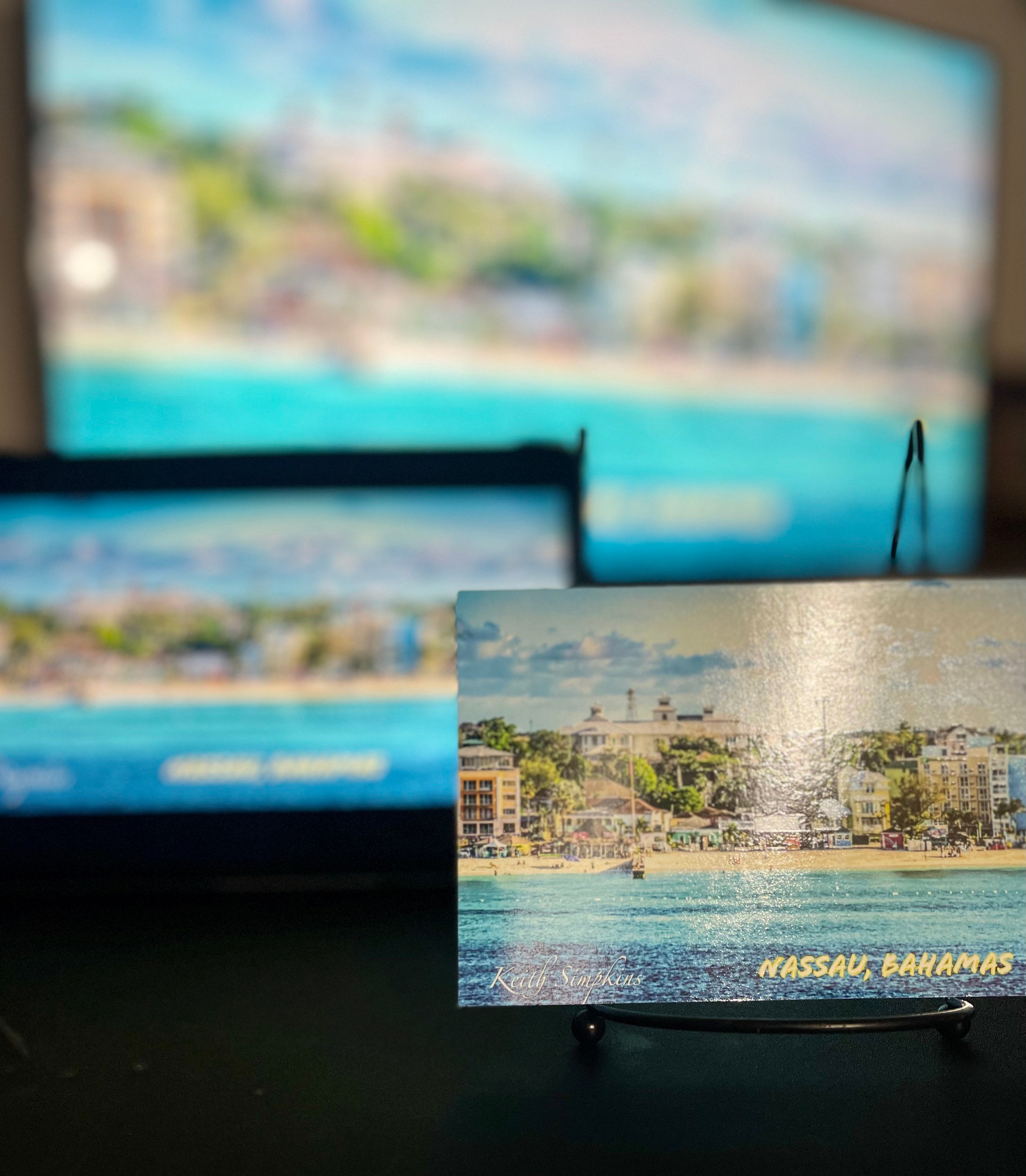 Nassau Bahamas Postcard, Landscape Photography Postcard, Original Art ...