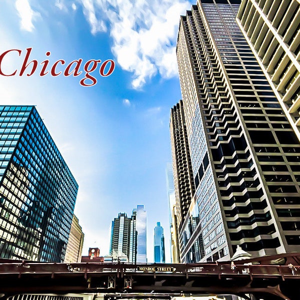 Chicago Postcard - Etsy