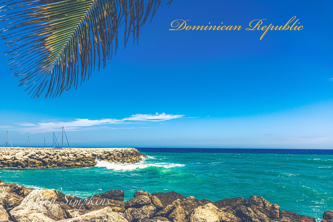 Dominican Republic Postcard, Original Photography, Landscape Postcard ...