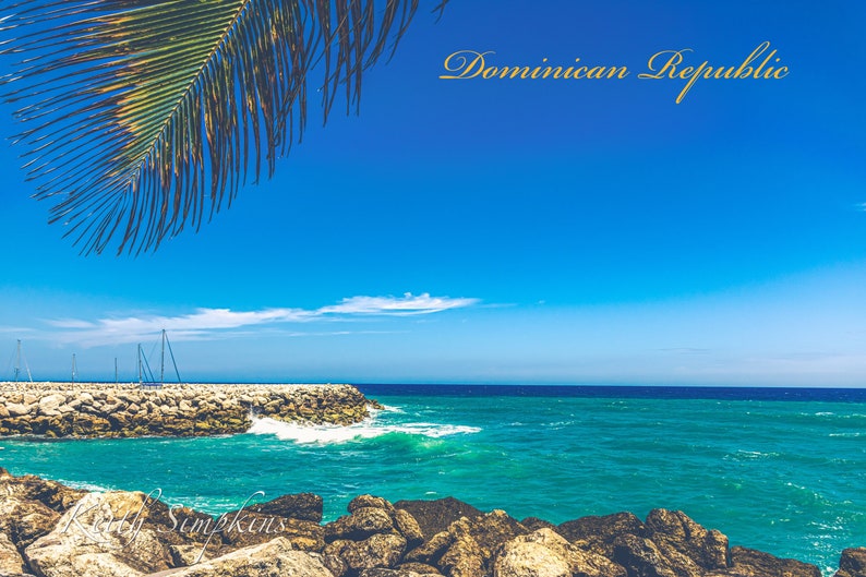 Dominican Republic Postcard, Original Photography, Landscape Postcard ...