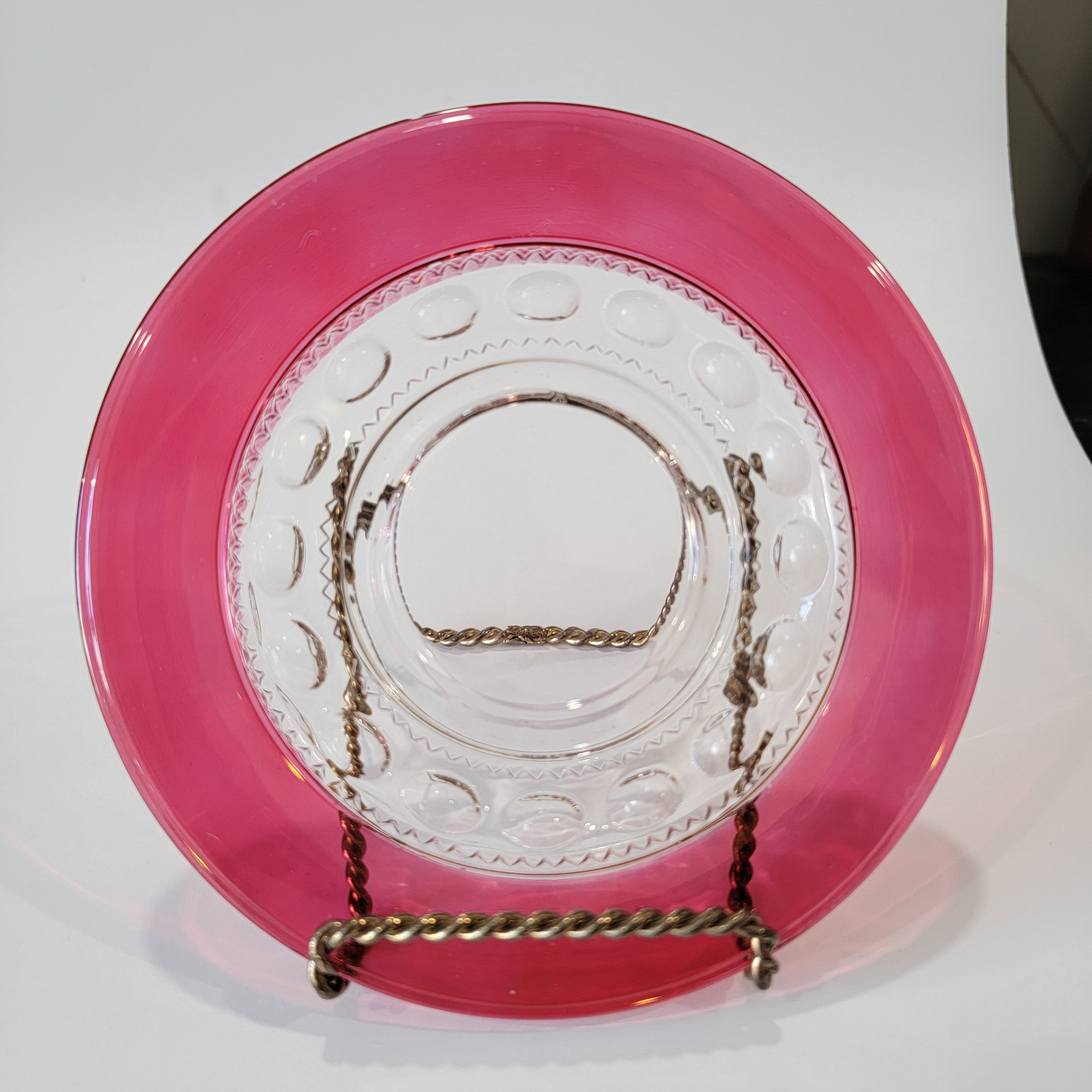 TWO2 TIFFIN FRANCISCAN Salad Plates Kings Crown - Etsy