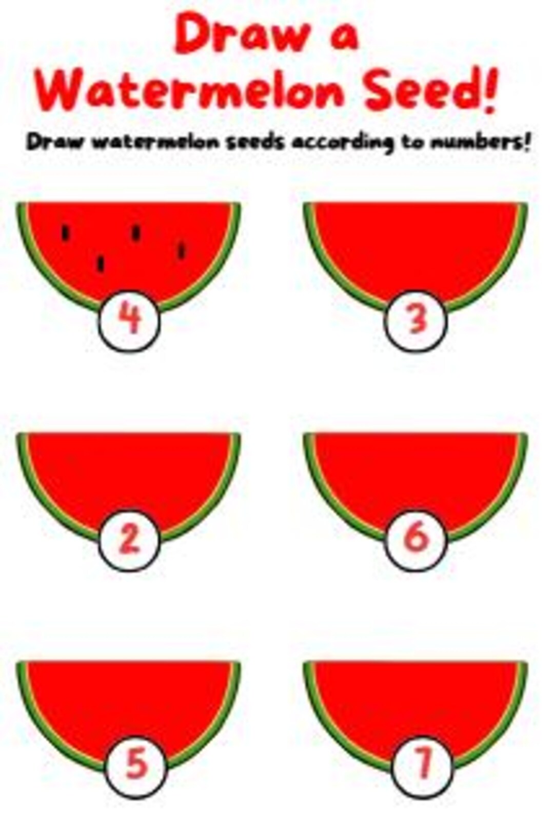 Picture - Numbers - Objects Matching Book. - Etsy