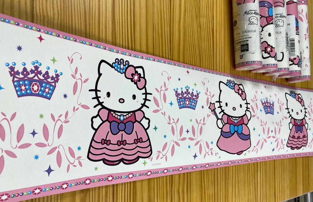 Hello Kitty Border - Etsy