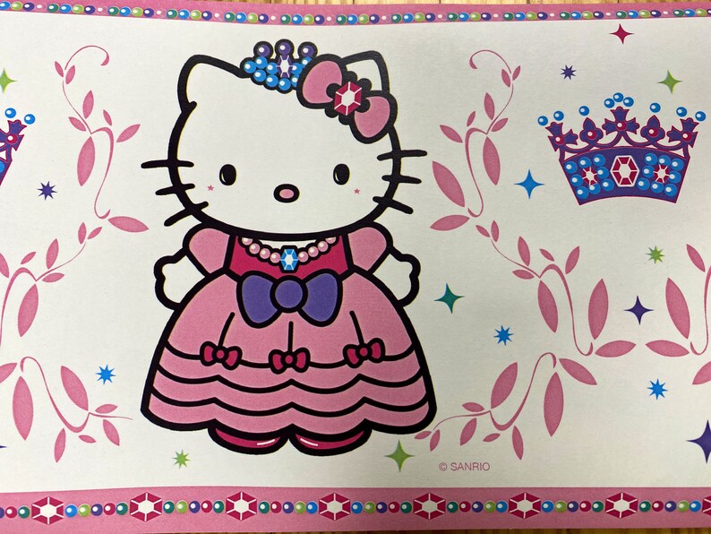 Hello Kitty Border | Etsy