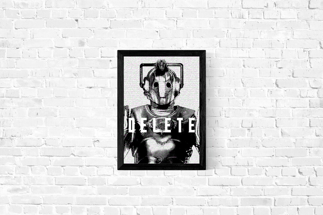 Doctor Who - Cybermen Poster Print (A4) - Etsy