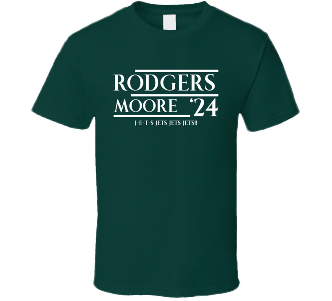 Aaron Rodgers Elijah Moore 2024 New York Football T Shirt - Etsy