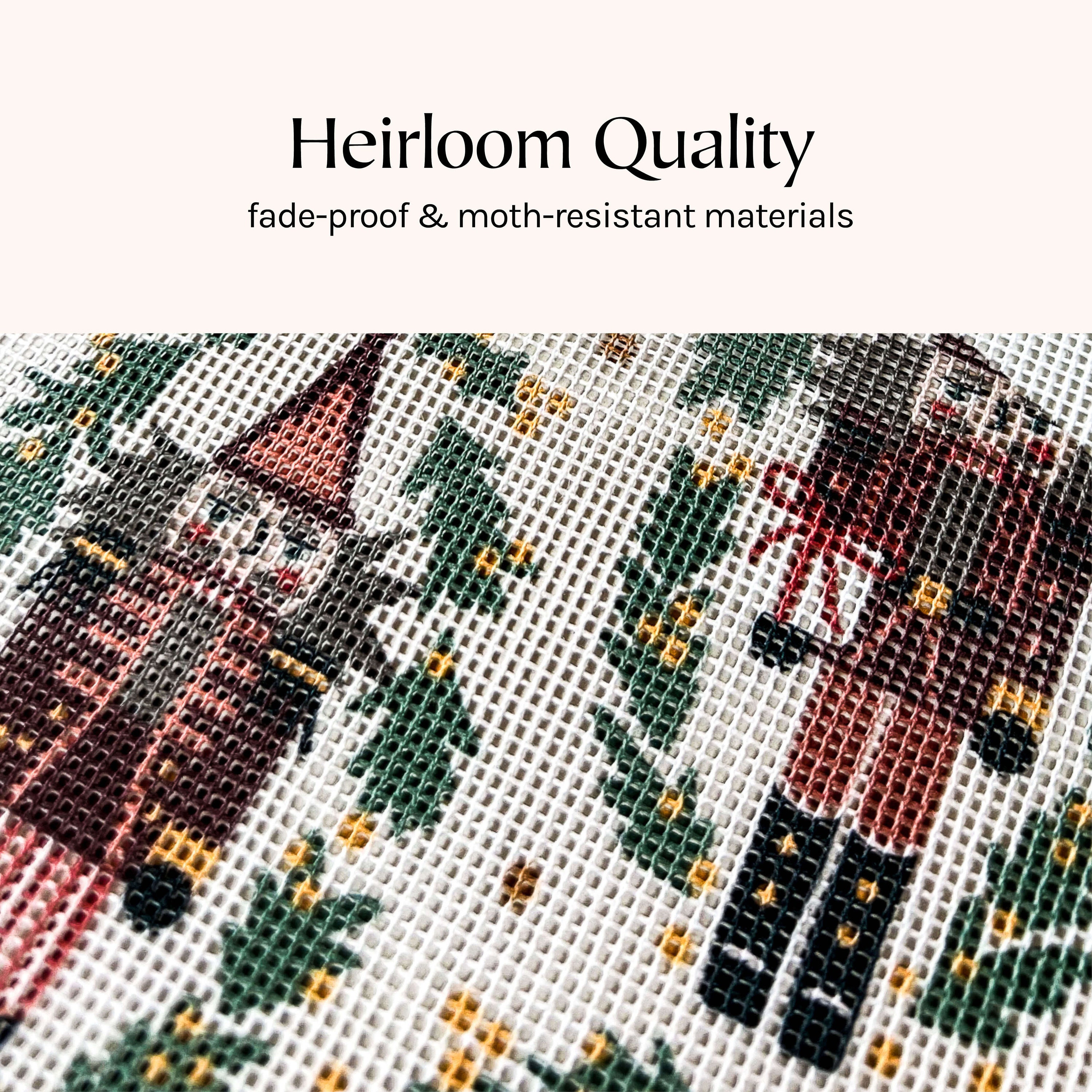 Nutcrackers Needlepoint Christmas Stocking Kit, Modern Personalized Design - Etsy