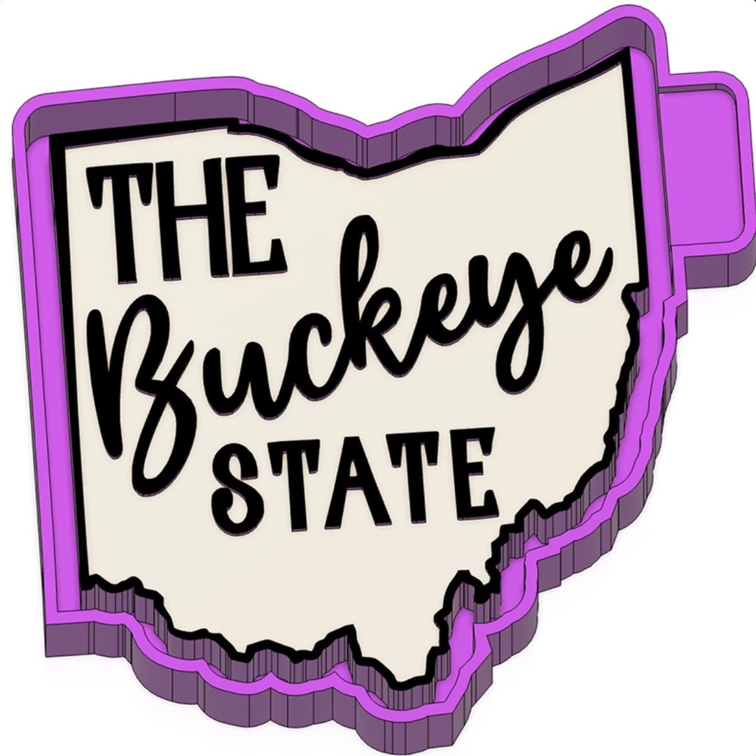 Buck-eye State of Ohio #10 Silicone Freshie Mold - Etsy
