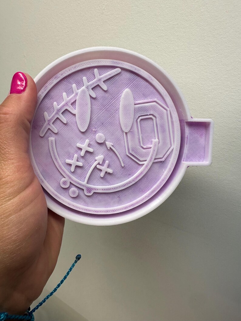 Smiley Face Ohio State Freshie Silicone Mold - Etsy