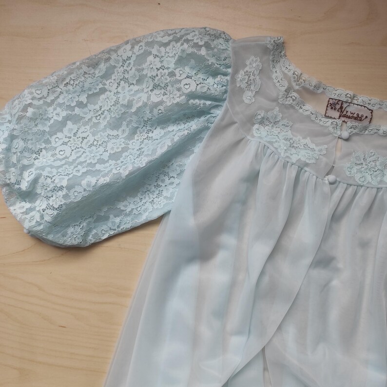 Vintage 50's 60's Robe/peignoir/ Dressing Gown Hollywood Vassarette ...