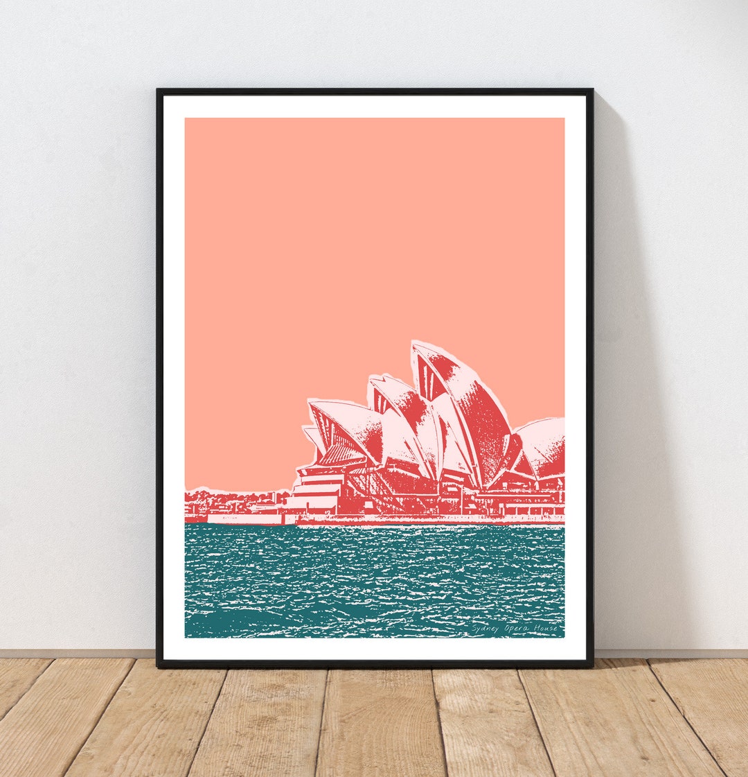 Opera House Art Print by Embarcadero Prints | Opera House Wall Art ...