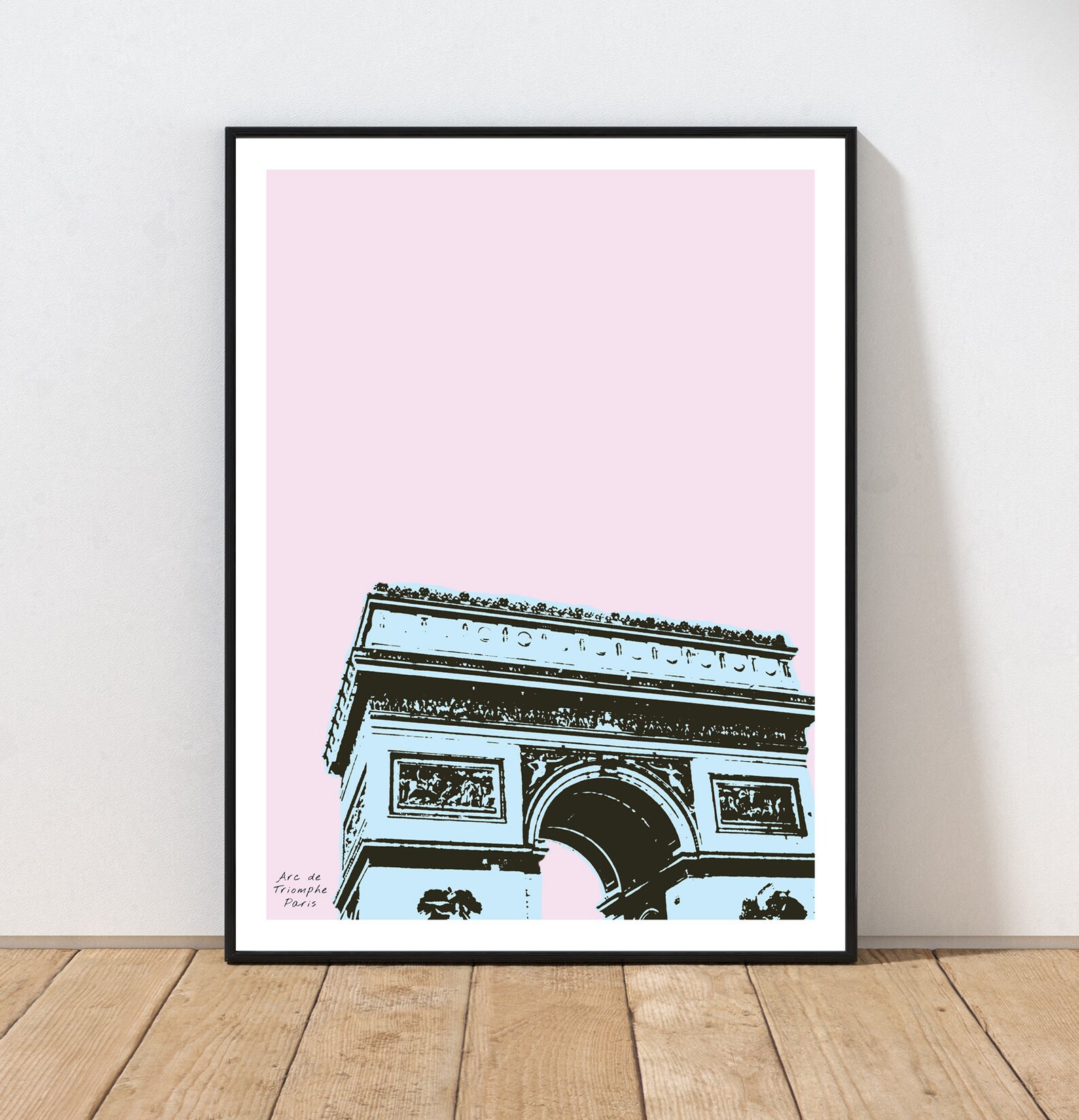 Arc de Triomphe Art Print by Embarcadero Prints Arc de | Etsy