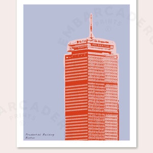 Prudential Building Art Print by Embarcadero Prints Prudential Building ...
