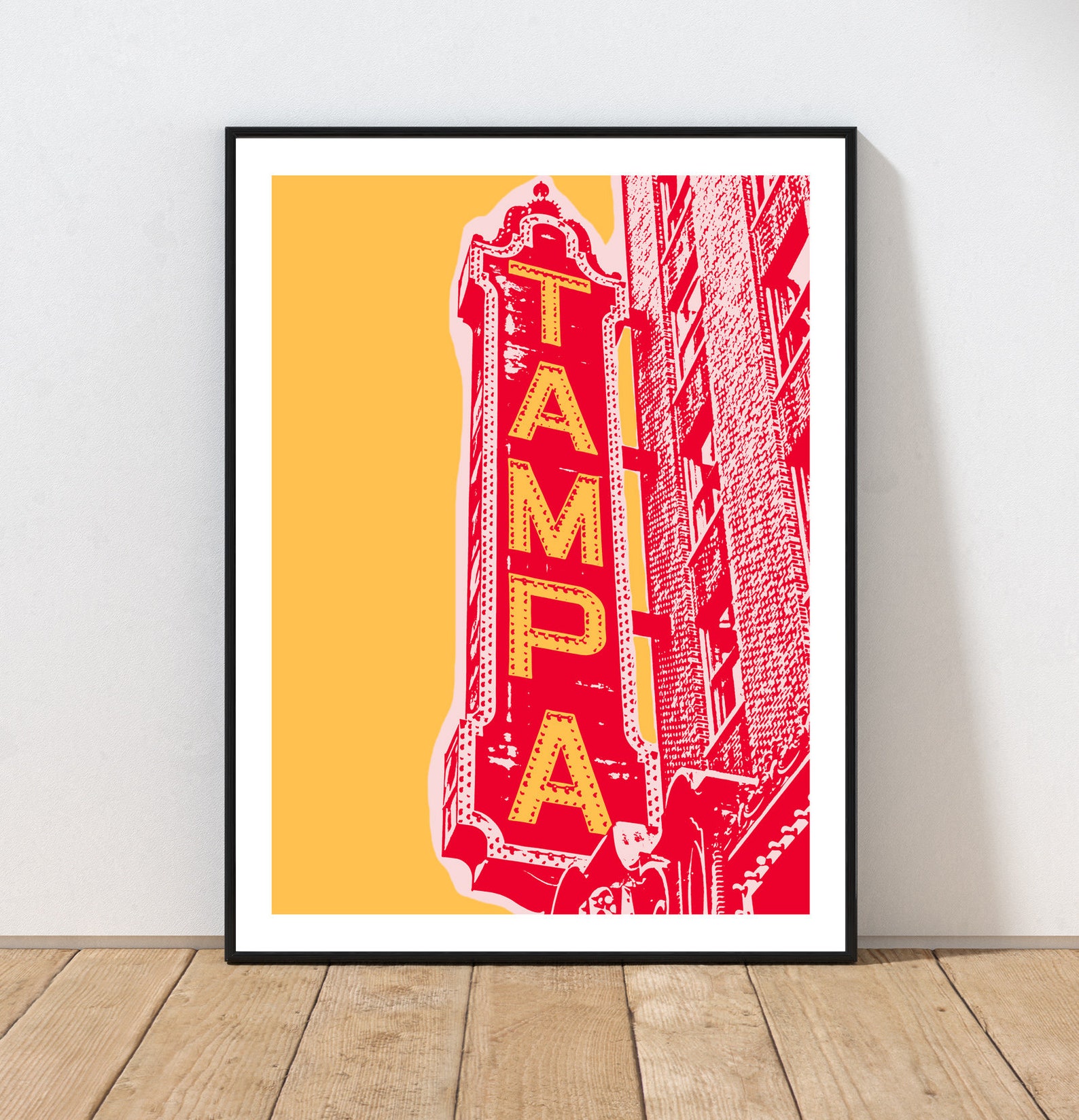 Tampa Theatre Art Print by Embarcadero Prints Tampa Theatre | Etsy