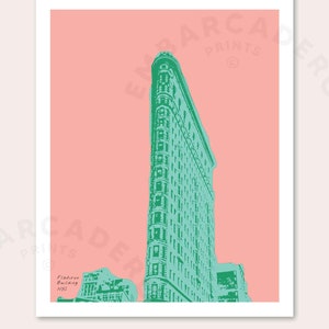 Flatiron Building Art Print by Embarcadero Prints Flatiron Building ...