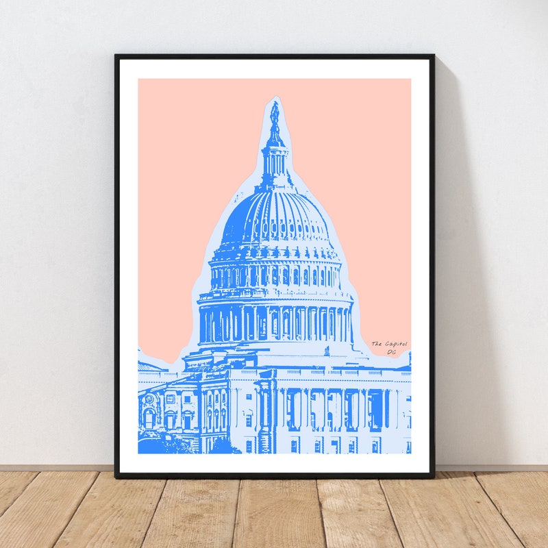 Washington Dc Abstract Art - Etsy