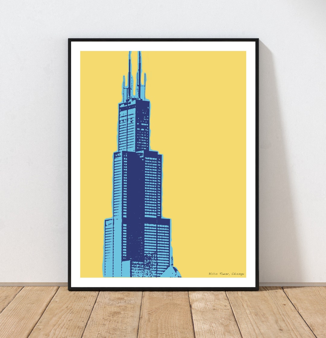 Willis Tower Art Print by Embarcadero Prints Willis Tower Wall Art ...
