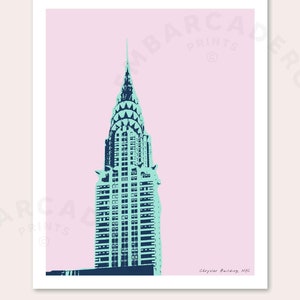 Chrysler Building Art Print by Embarcadero Prints Chrysler Building ...