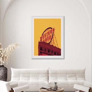 Western Auto Building Art Print by Embarcadero Prints - Etsy