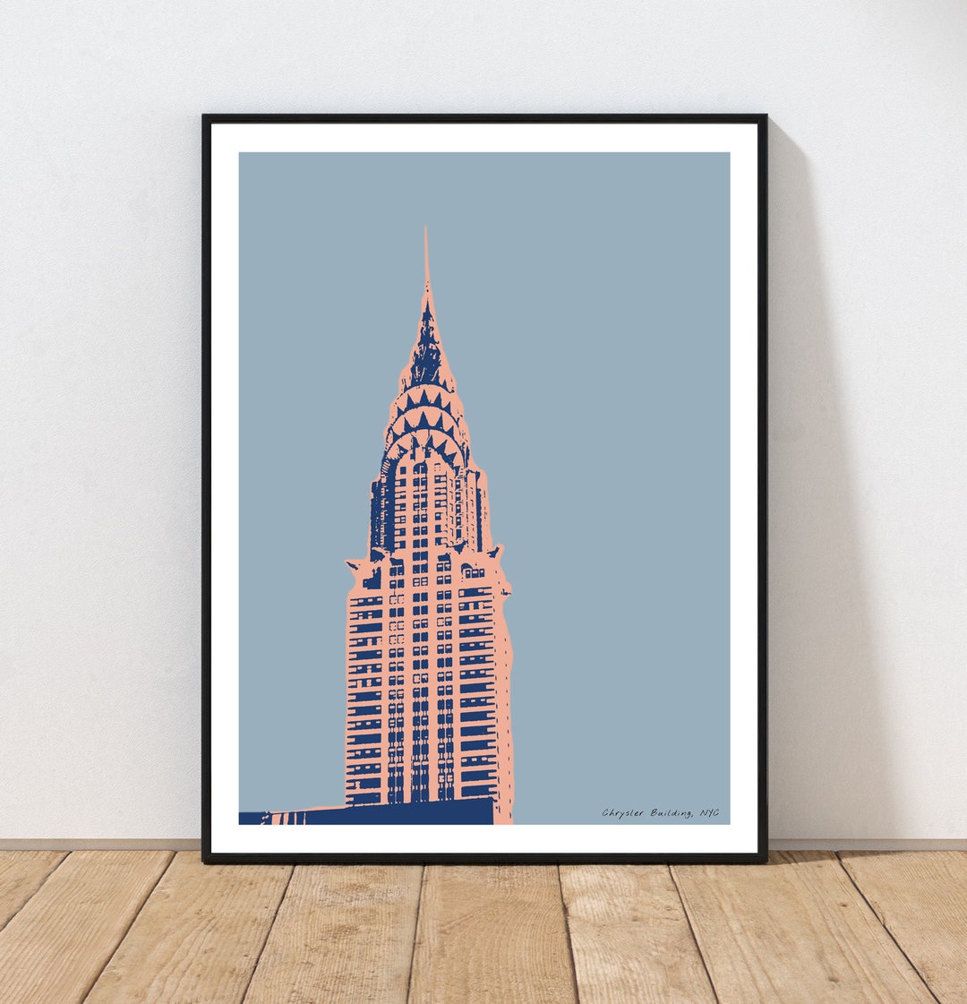 Chrysler Building Art Print by Embarcadero Prints | Chrysler Building ...