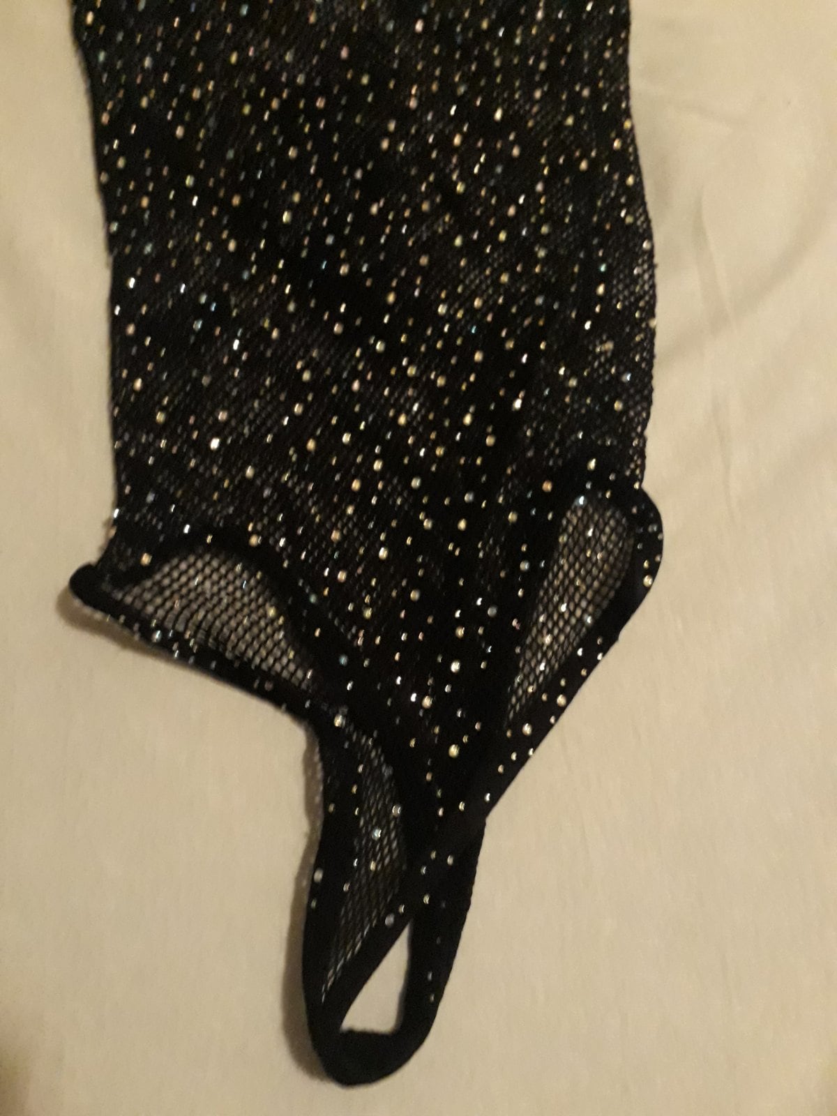 Fishnet Rhinestones Bodysuit. Catsuit Mesh Sheer Crystals Sexy | Etsy