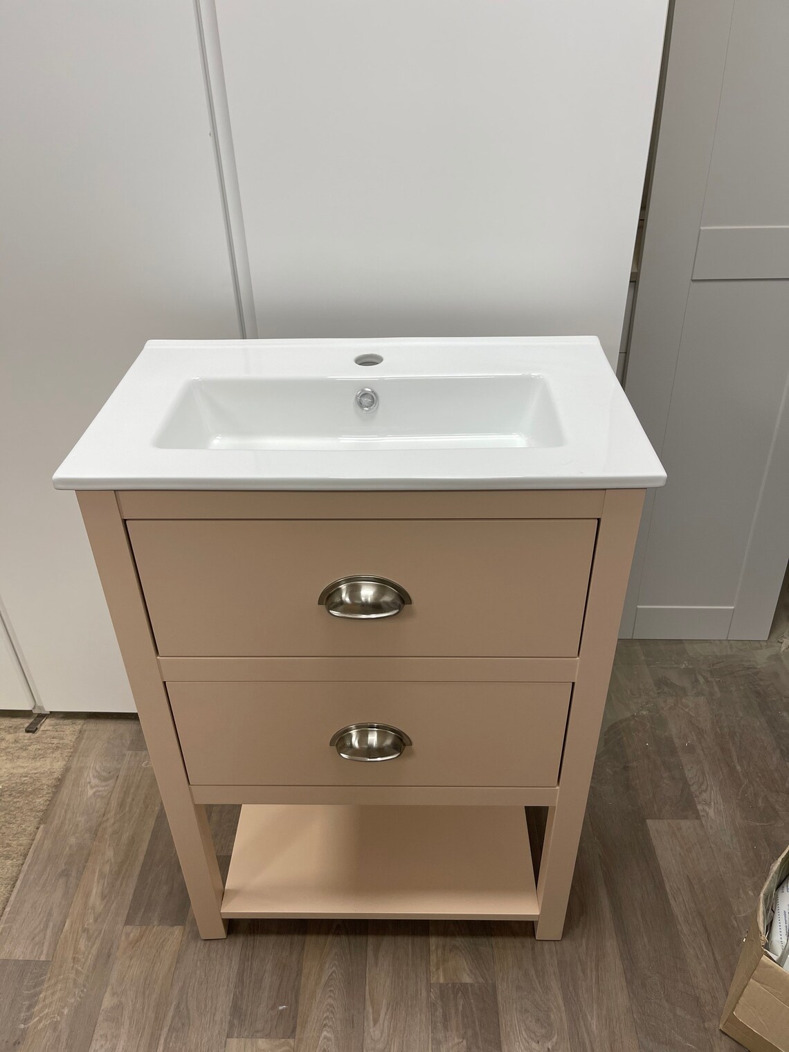 Slimline Vanity Unit Bathroom Washstand With Ceramic Sink. - Etsy UK