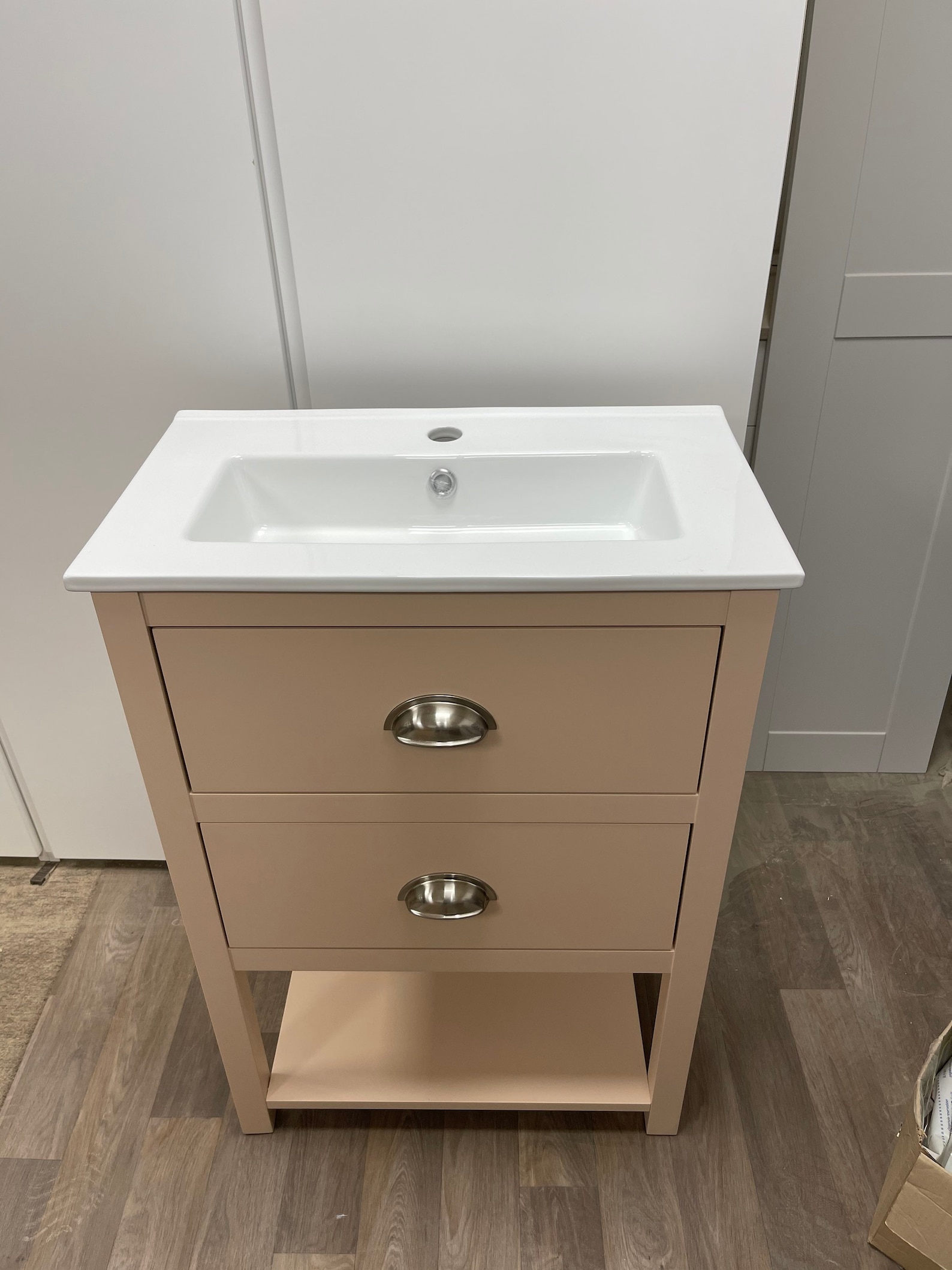 Slimline Vanity Unit Bathroom Washstand With Ceramic Sink. - Etsy UK