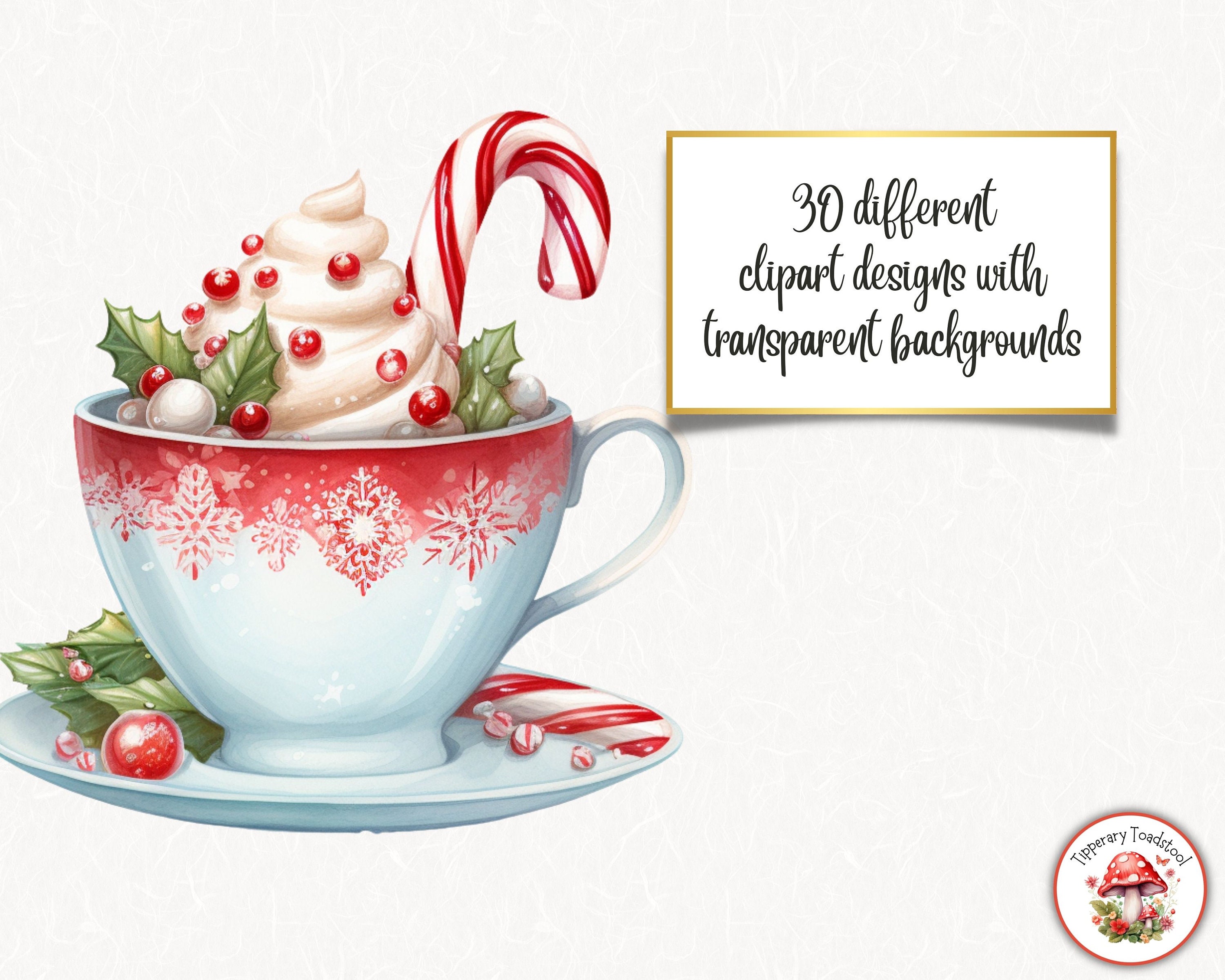 Christmas Peppermint Clipart, Digital Clipart, Clipart Graphics ...